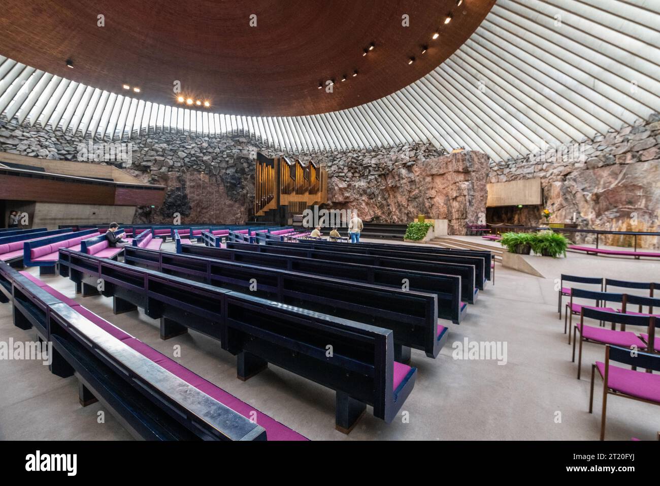 The Stone Church, (Temppeliaukion Church), Helsinki Stock Photo - Alamy