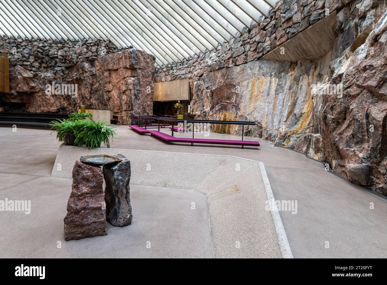 The Stone Church, (Temppeliaukion Church), Helsinki Stock Photo - Alamy