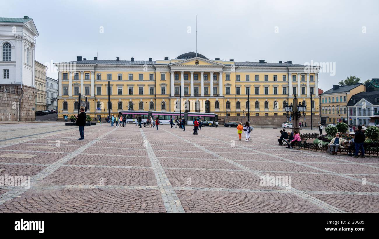 View of senate cathedral hi-res stock photography and images - Alamy