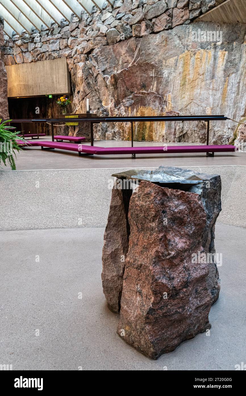 The Stone Church, (Temppeliaukion Church), Helsinki Stock Photo - Alamy