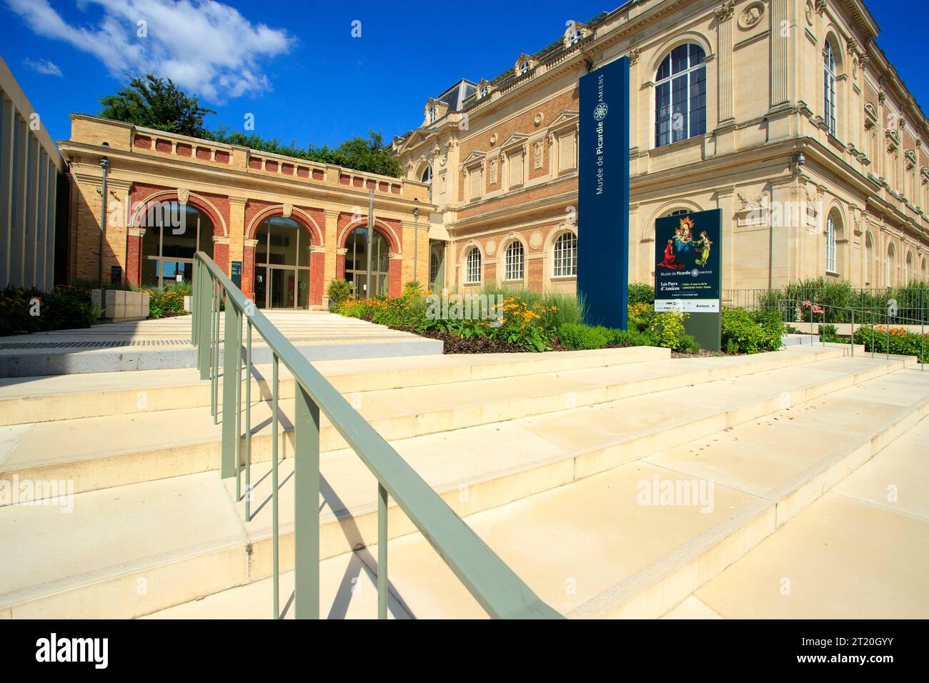 Amiens (northern France): the “Musee de Picardie” (Picardy Museum Stock ...
