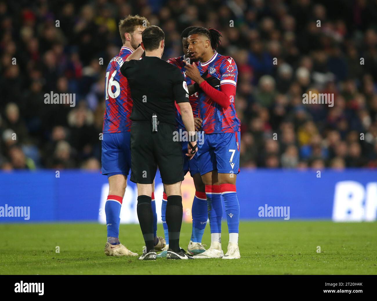 Darren england referee liverpool 2022 hi-res stock photography and ...