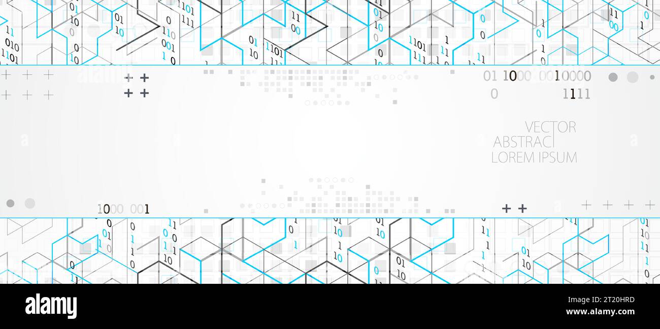 Abstract horizontal technology background. Communication concept ...