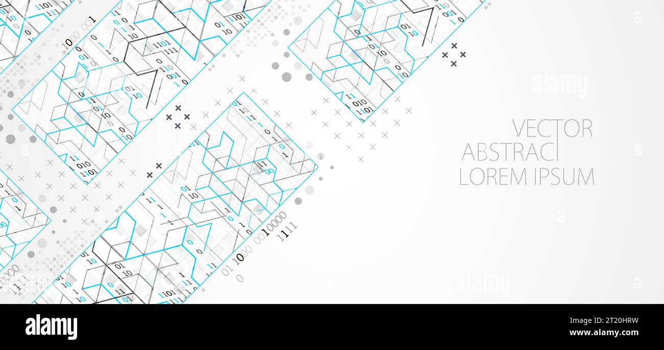 Abstract horizontal technology background. Communication concept ...