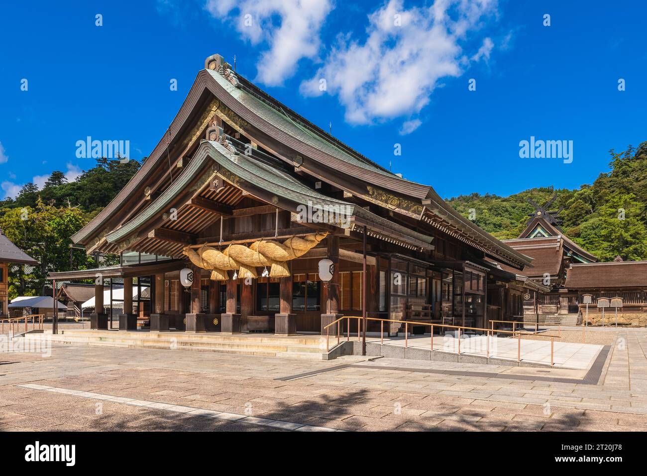 Hodan, Main Hall of Izumo Taisha in Izumo city, Shimane, Japan Stock ...