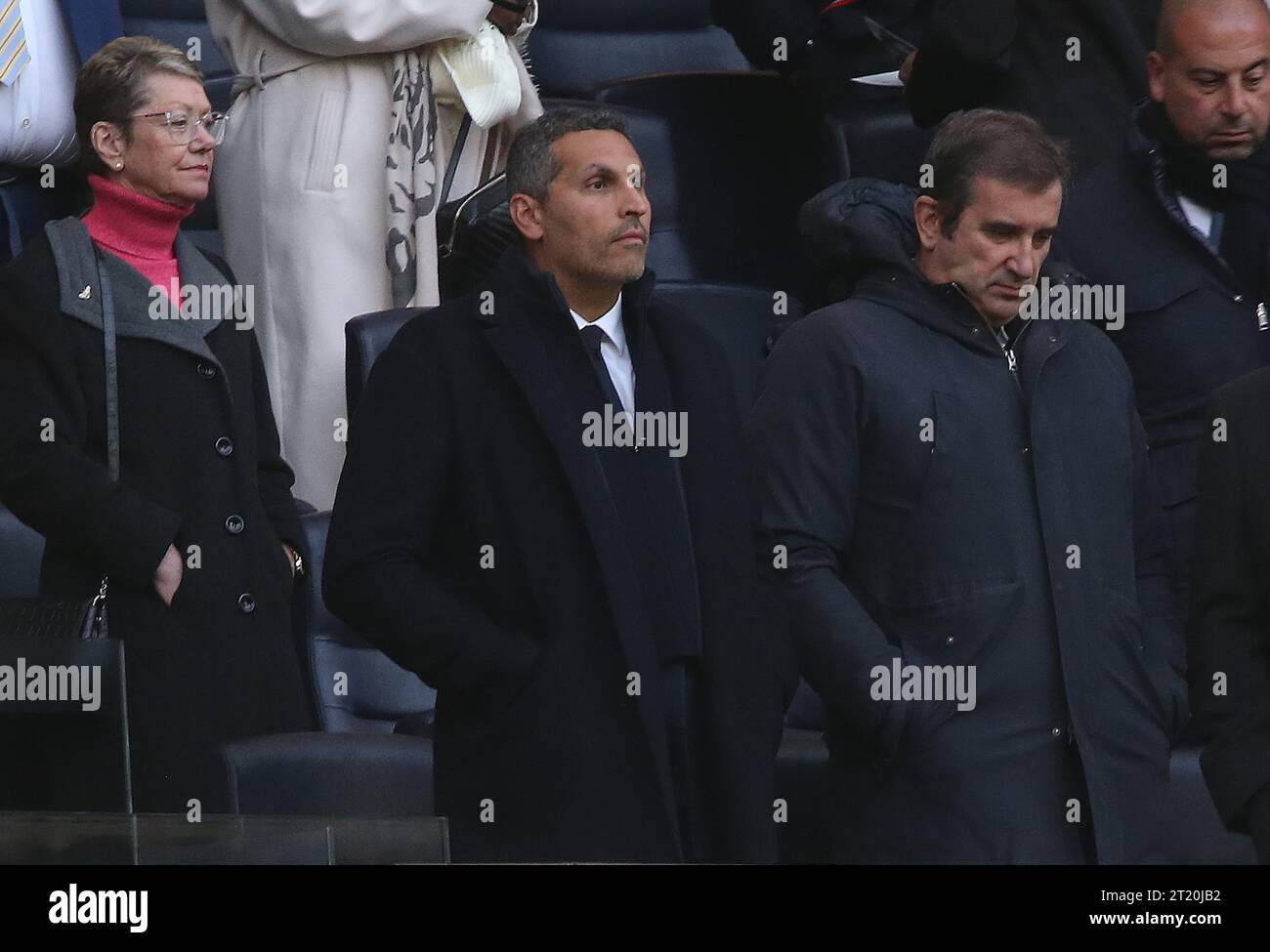 Khaldoon Al Mubarak of Manchester City. - Tottenham Hotspur v ...