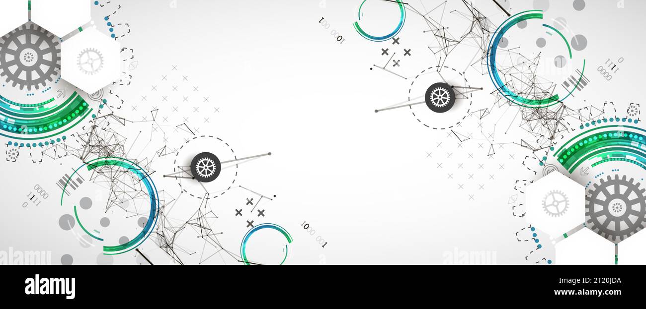 Abstract background on technological and scientific topics. Plexus ...