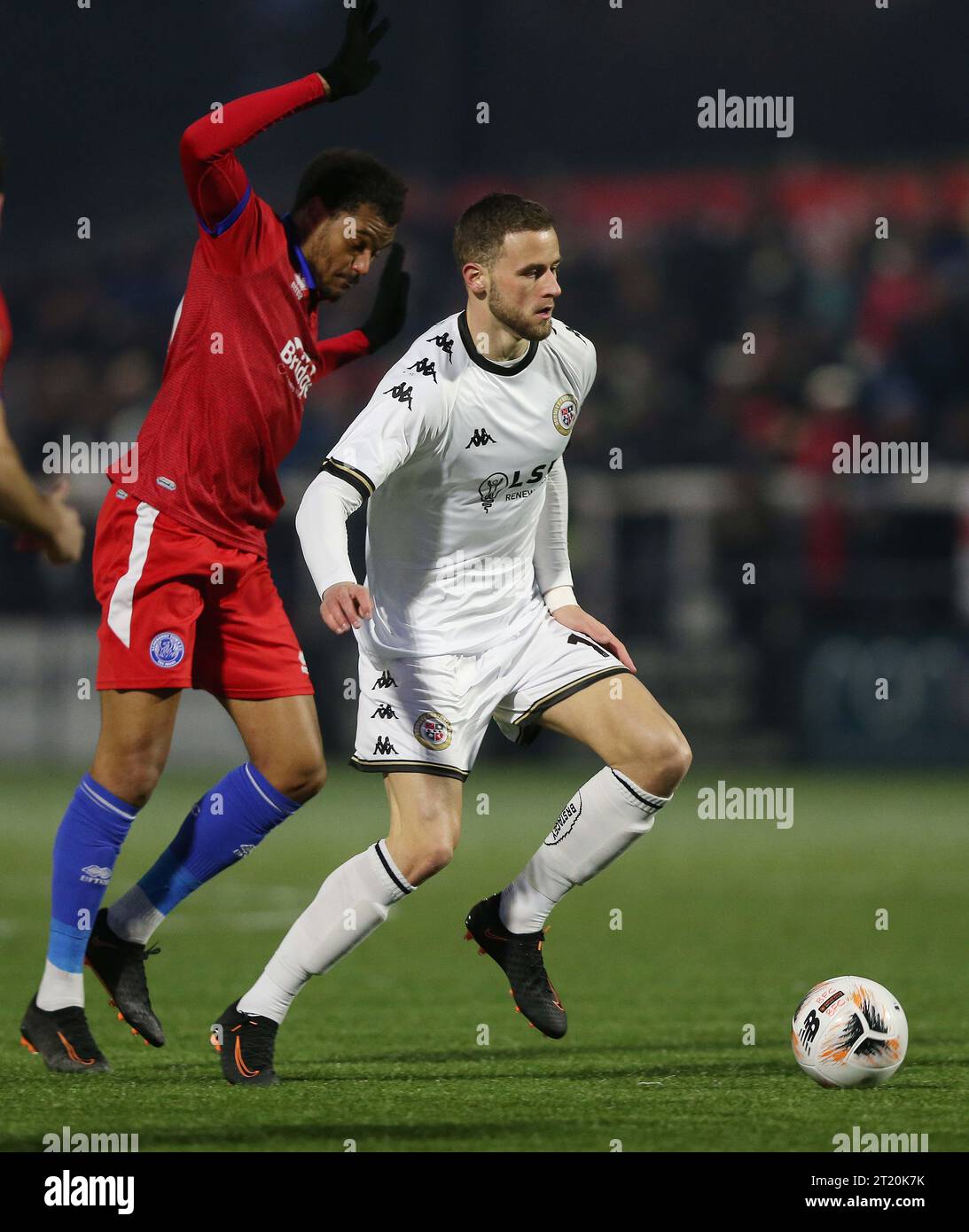 Mitchel Bergkamp of Bromley on his debut. - Bromley v Aldershot Town ...