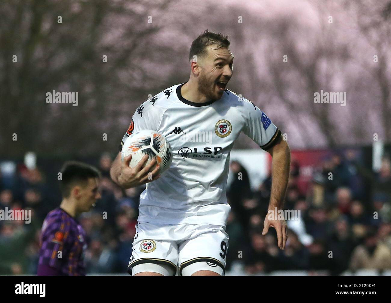 GOAL 2-2, Michael Cheek of Bromley goal celebration. - Bromley v ...