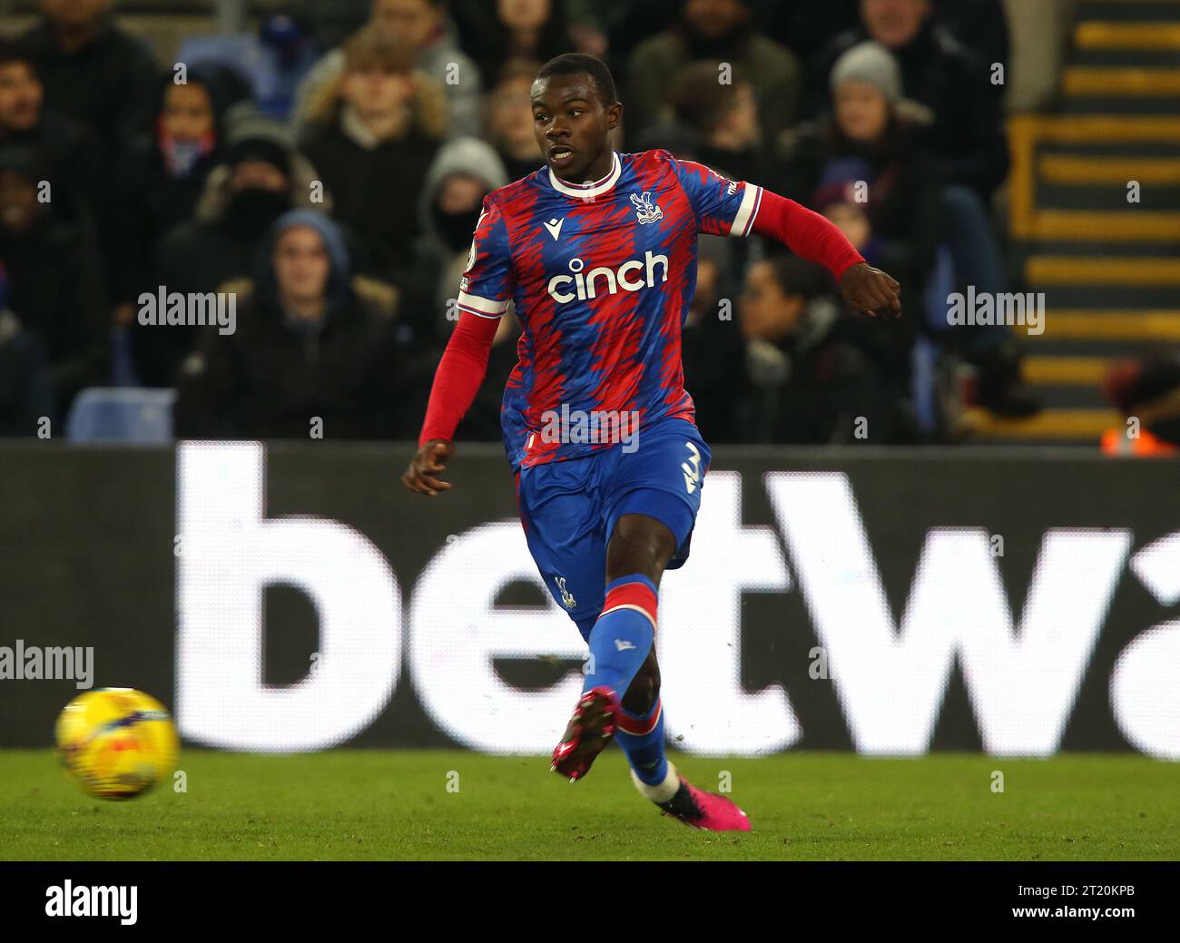 Tyrick Mitchell of Crystal Palace. - Crystal Palace v Manchester United ...