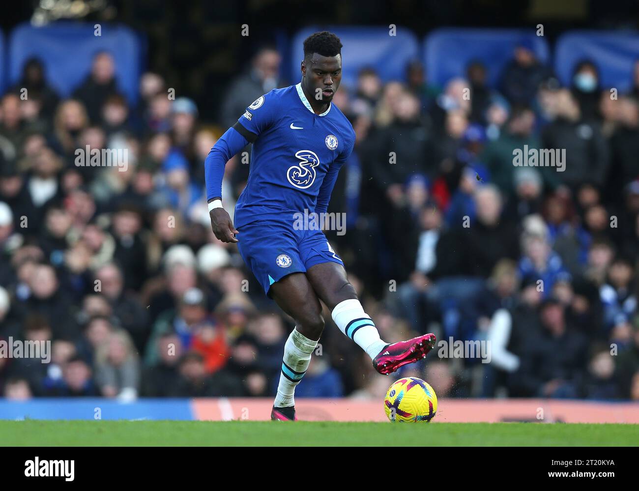 Benoit Badiashile of Chelsea. - Chelsea v Crystal Palace, Premier ...