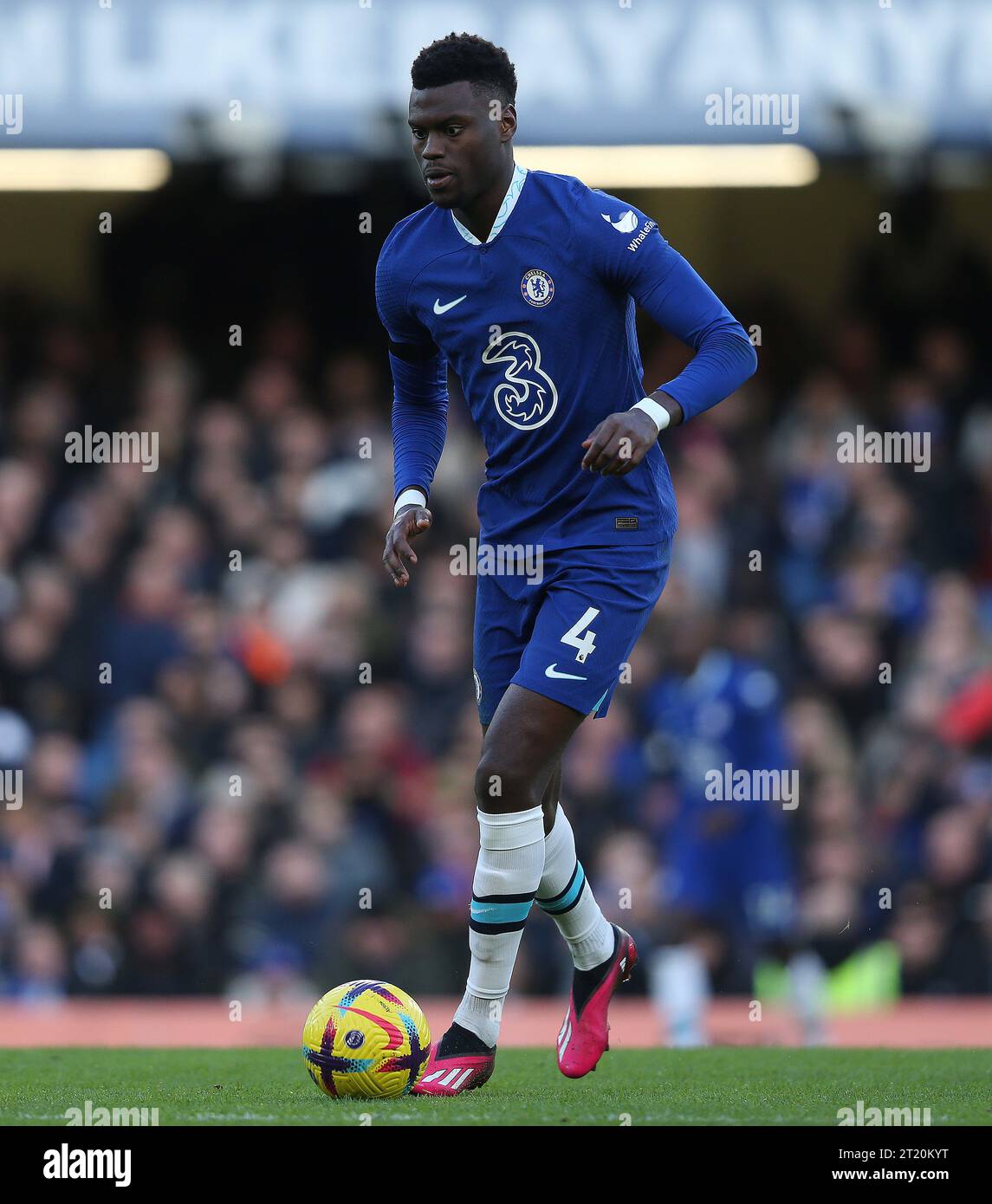 Benoit Badiashile of Chelsea. - Chelsea v Crystal Palace, Premier ...