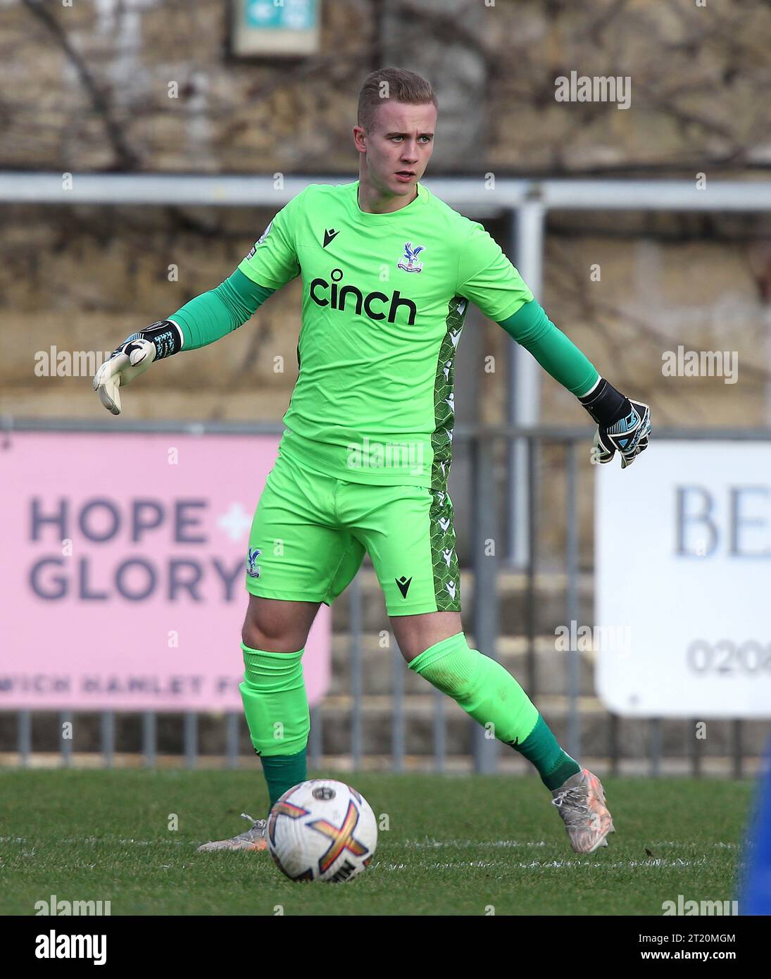 Joe Whitworth of Crystal Palace U21. - Crystal Palace U21 v Sheffield ...