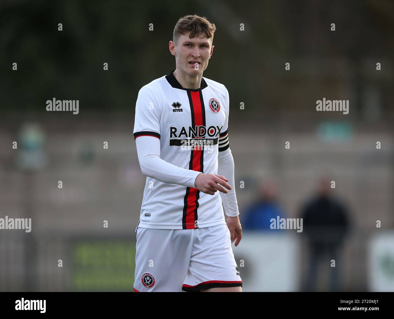 Finley Potter of Sheffield United U21. - Crystal Palace U21 v Sheffield ...