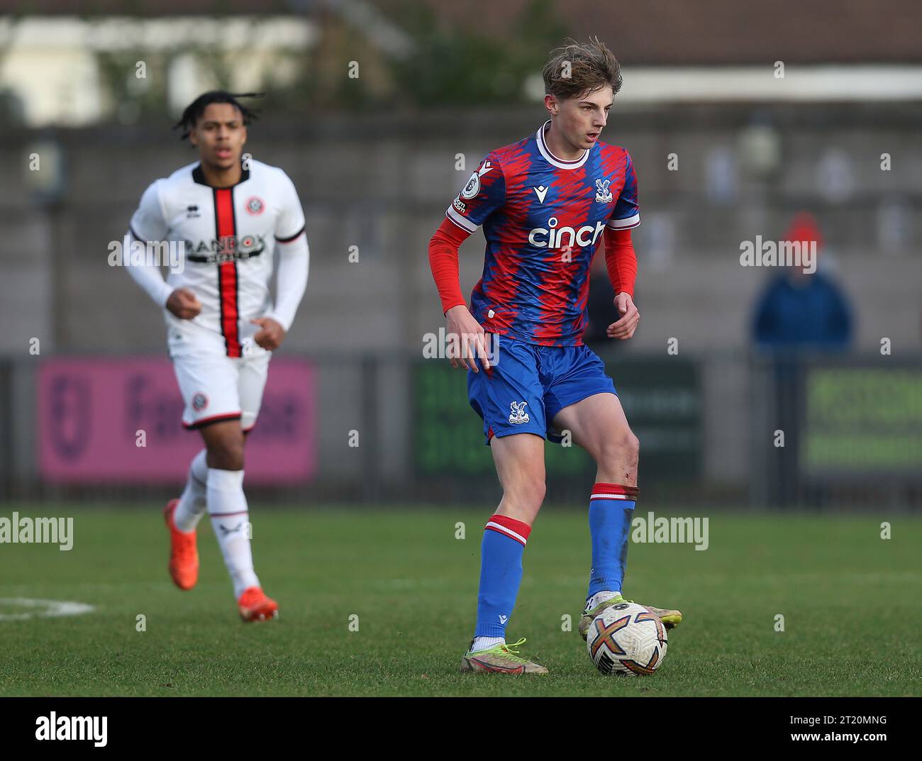 Matthew Vigor of Crystal Palace U21. - Crystal Palace U21 v Sheffield ...