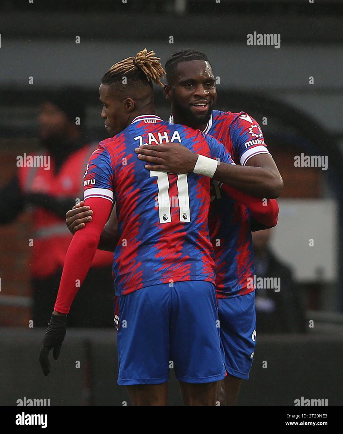 GOAL 1-0, Odsonne Edouard of Crystal Palace goal celebration with ...