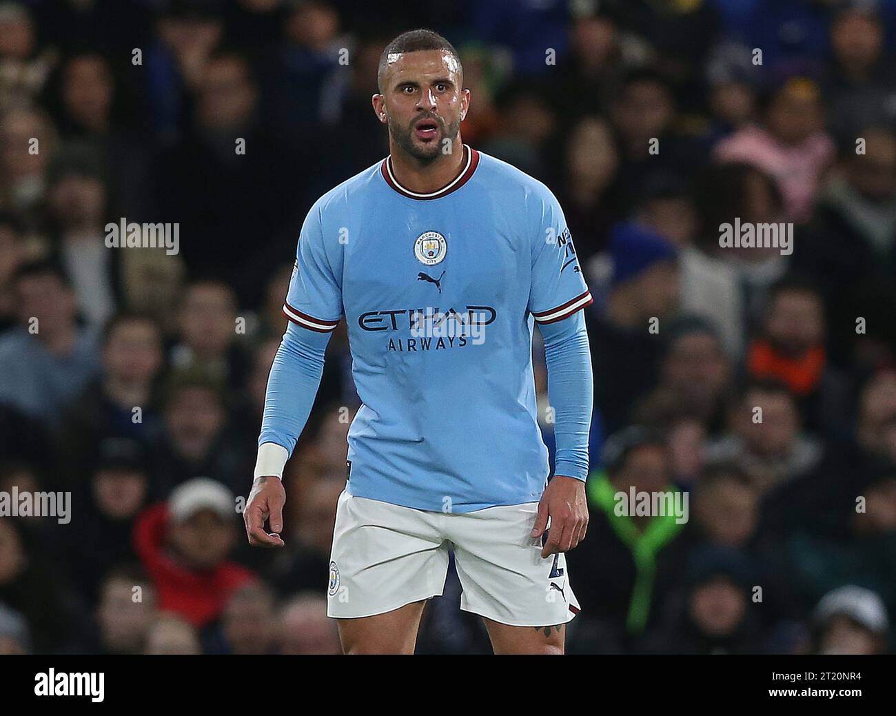 Kyle Walker of Manchester City. - Chelsea v Manchester City, Premier ...