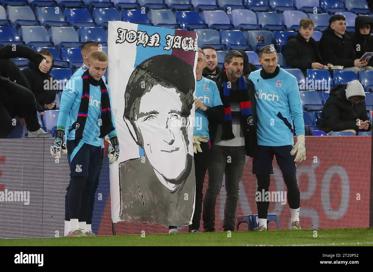 Crystal Palace goalkeepers Vicente Guaita, Sam Johnstone & Julian ...