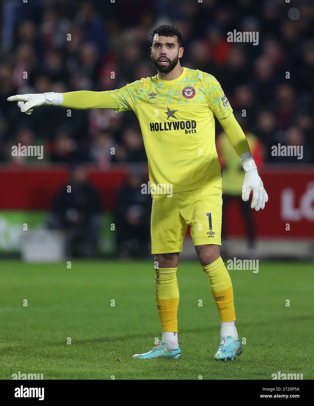 David Raya of Brentford. - Brentford v Liverpool, Premier League ...