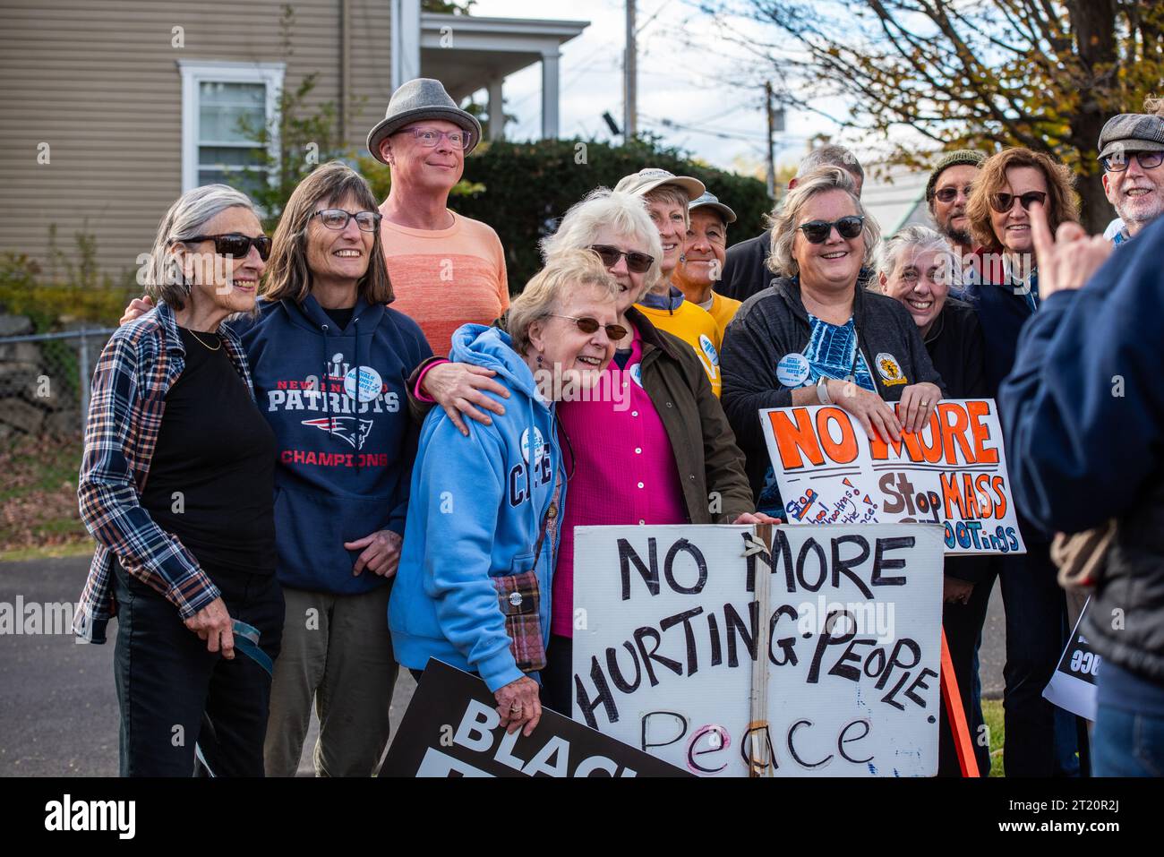Acton-Boxborough community one mile walk and rally against antisemitism ...