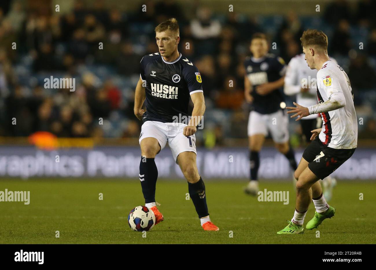 Zian Flemming of Millwall. - Millwall v Bristol City, Sky Bet ...