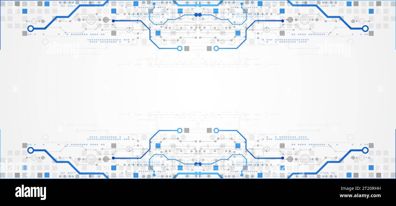 Abstract horizontal technology background. Communication concept ...