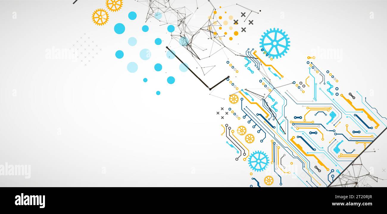 Abstract background on technological and scientific topics. Plexus ...