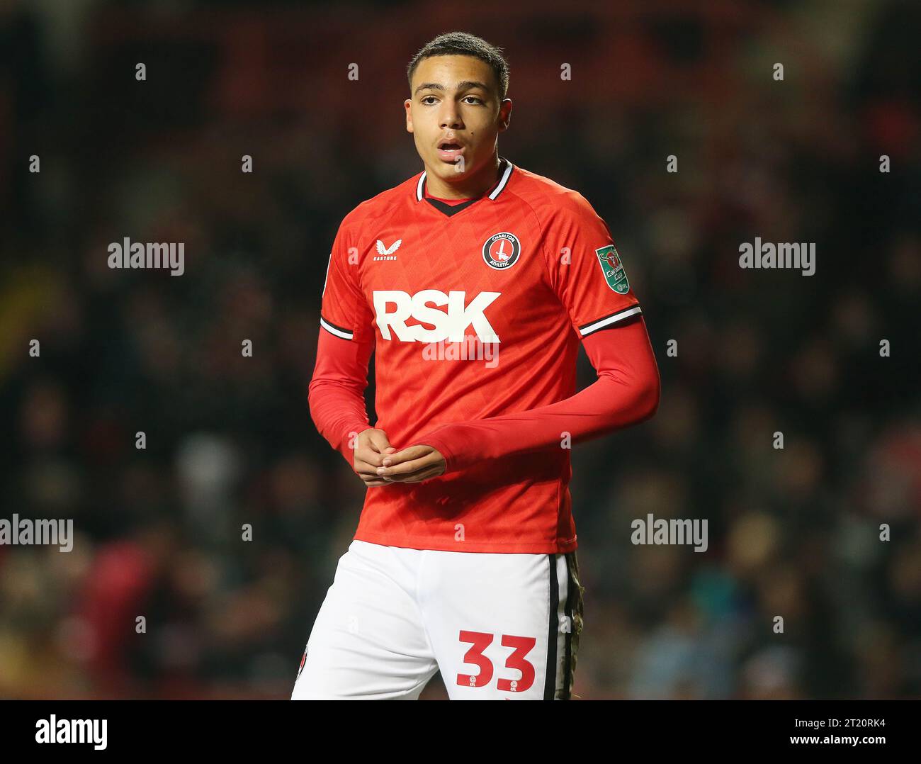 Miles Leaburn of Charlton Athletic. - Charlton Athletic v Brighton ...