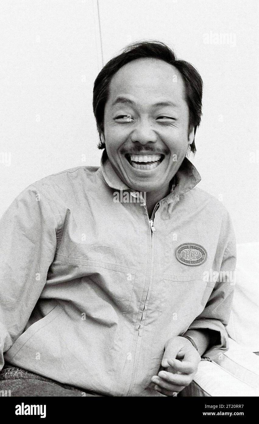 FILE: Japanese singer Shinji Tanimura poses during an interview in ...