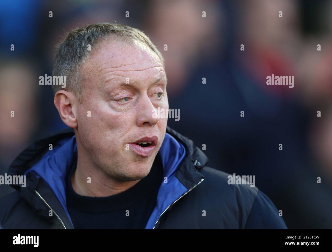 Steve Cooper Manager of Nottingham Forest. - Nottingham Forest v ...