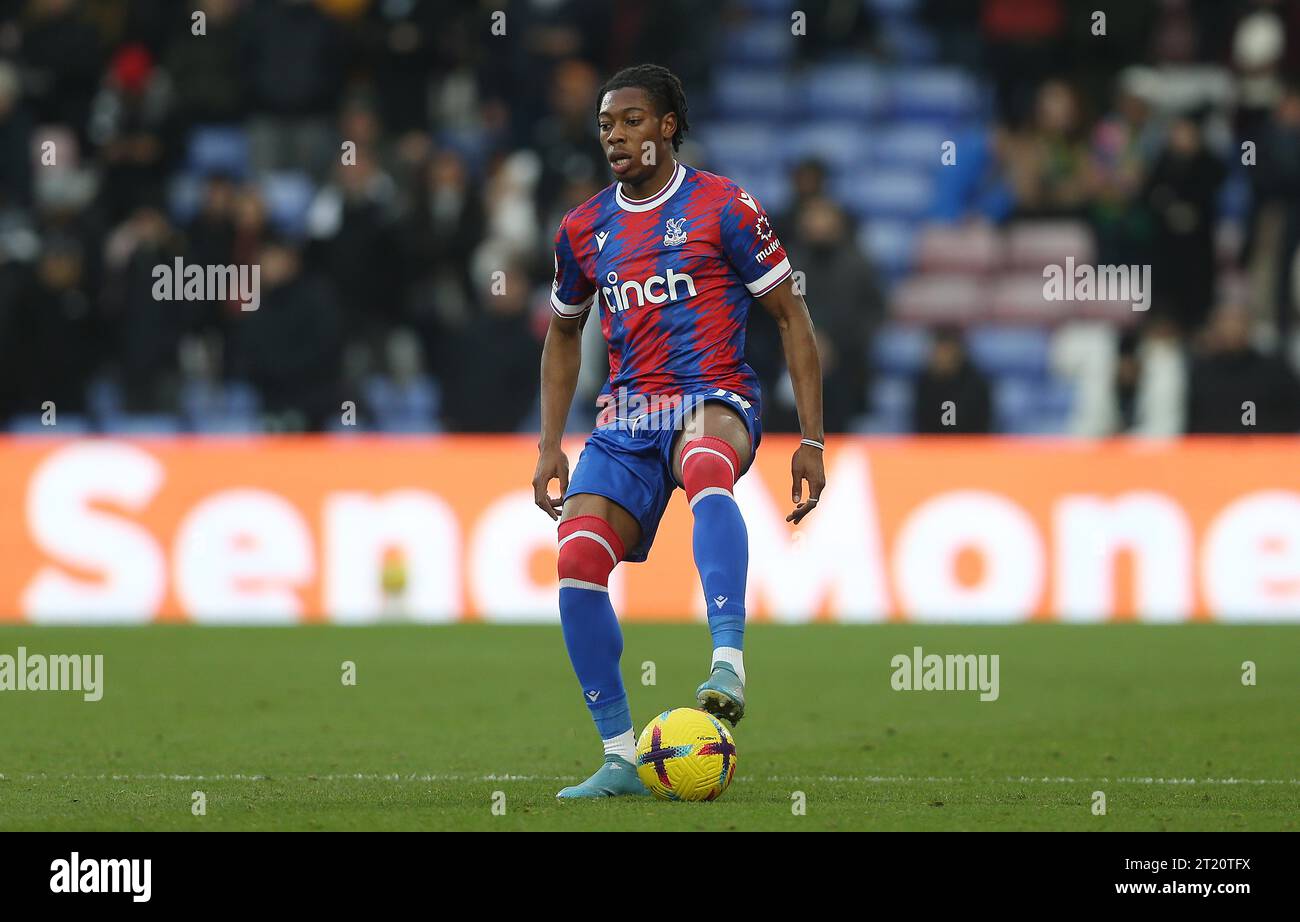 Tayo Adaramola of Crystal Palace. - Crystal Palace v Botafogo, Mid ...