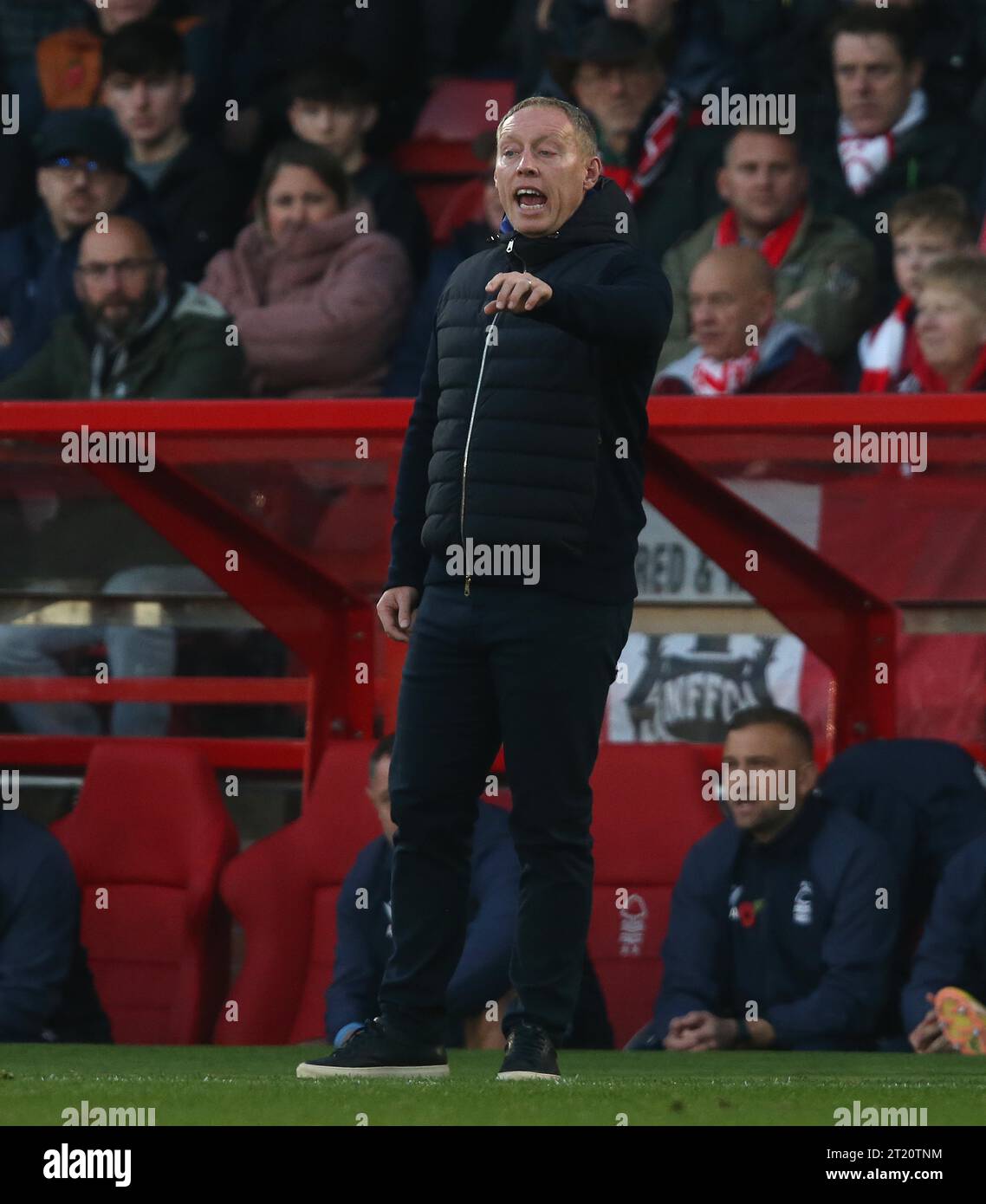 Steve Cooper Manager of Nottingham Forest. - Nottingham Forest v ...