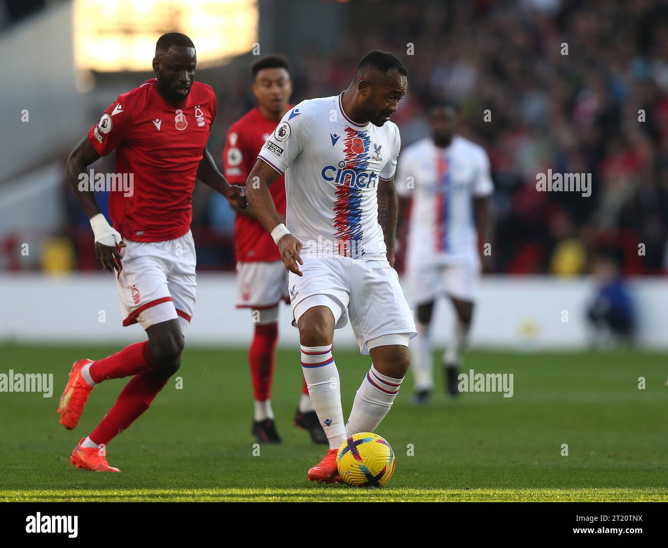 Jordan Ayew of Crystal Palace. - Nottingham Forest v Crystal Palace ...