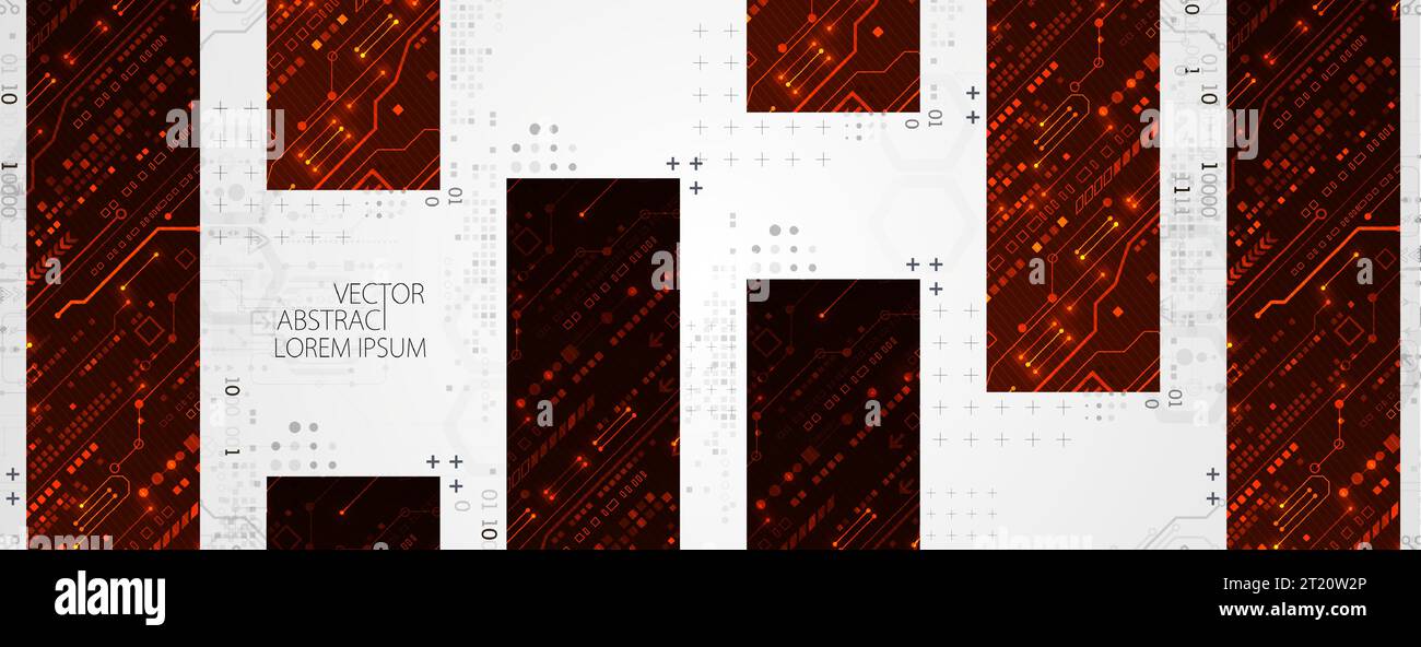 Abstract vertical technology background. Communication concept ...