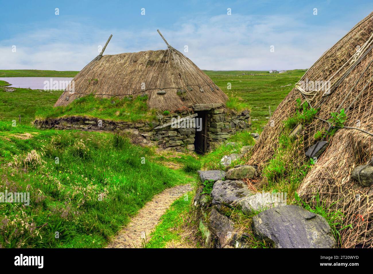 The Norse Mill and Kiln are a pair of reconstructed buildings that were ...