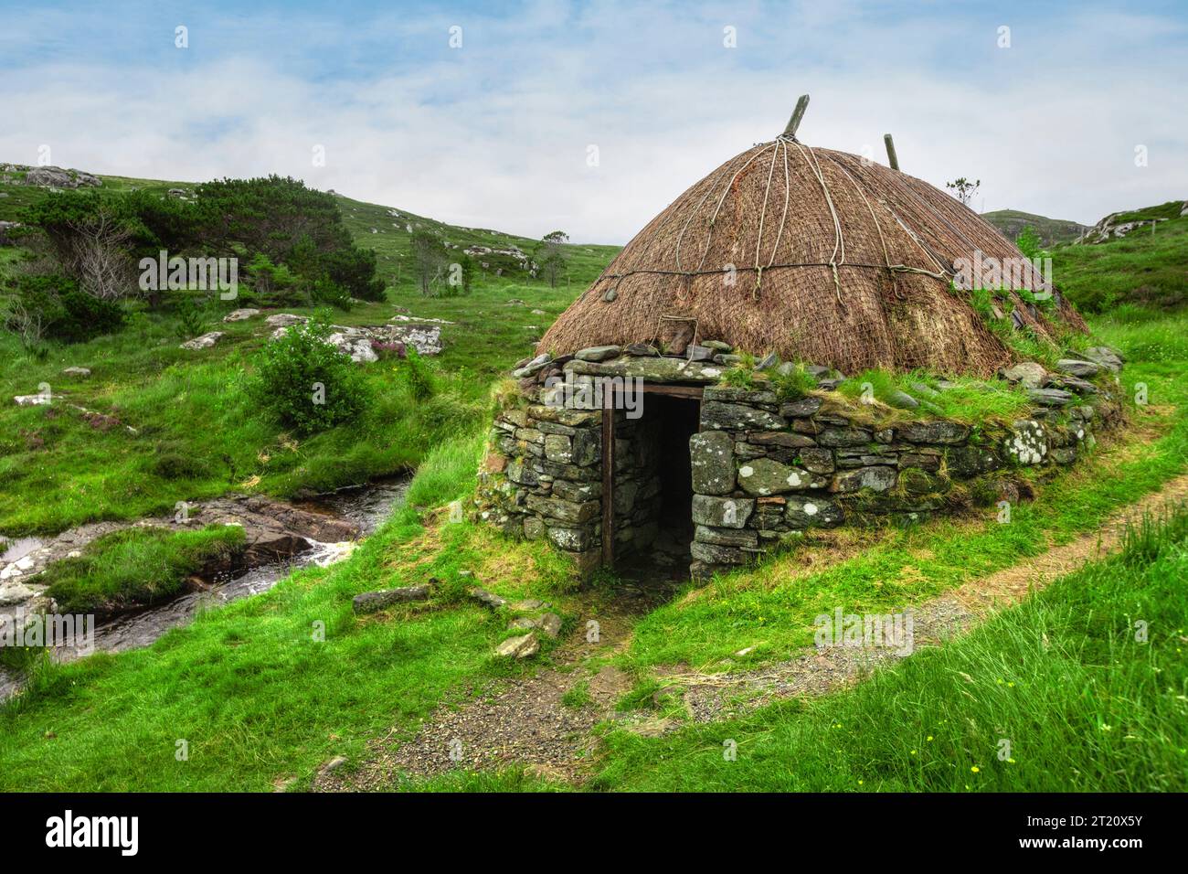 The Norse Mill and Kiln are a pair of reconstructed buildings that were ...