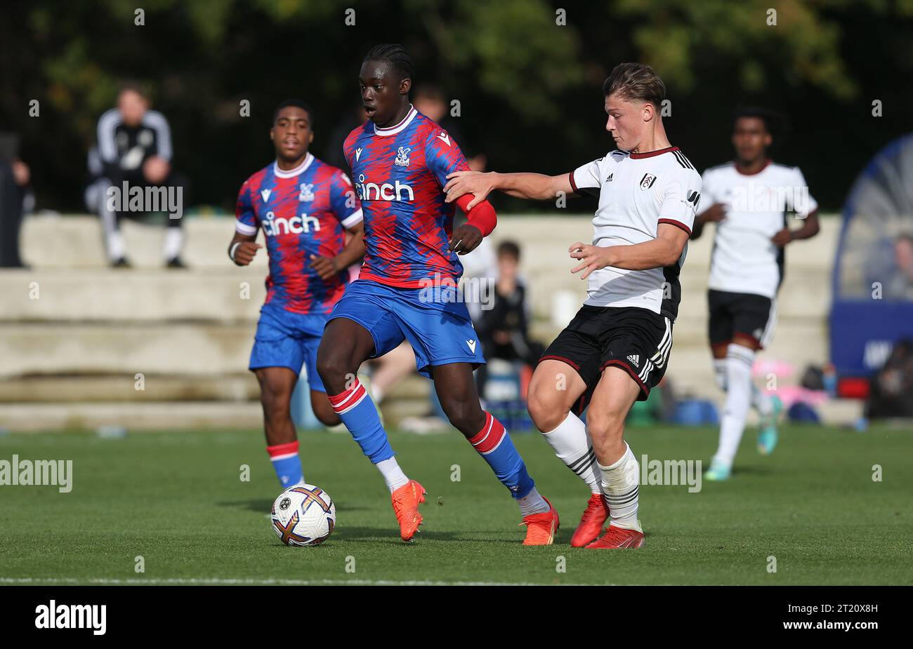 Hindolo Mustapha of Crystal Palace U18. - Crystal Palace U18 v Fulham ...