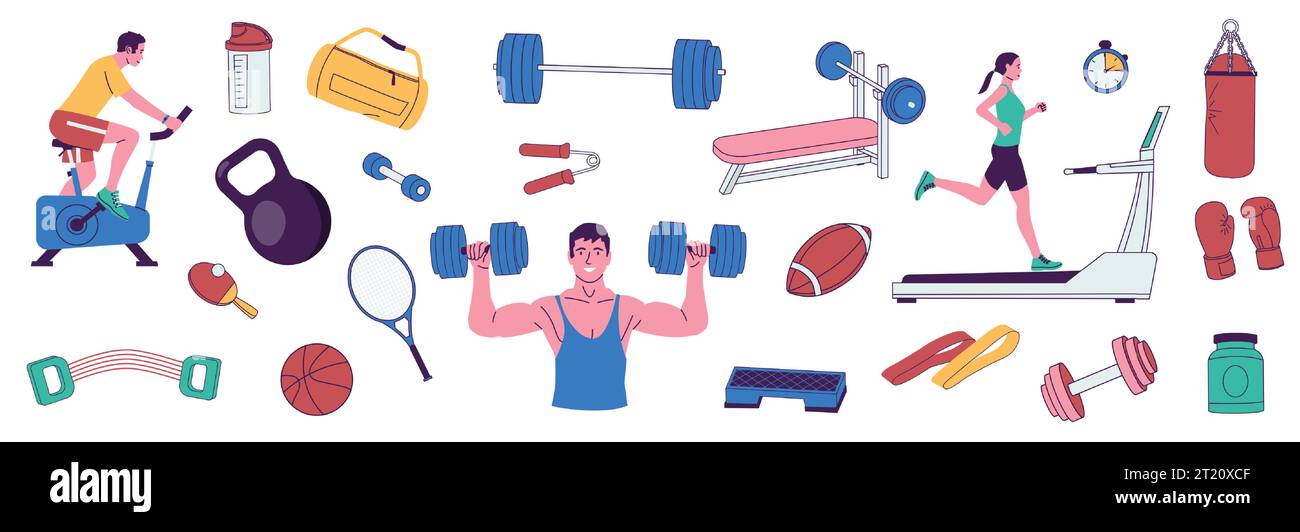 Exercise Equipment Clip Art