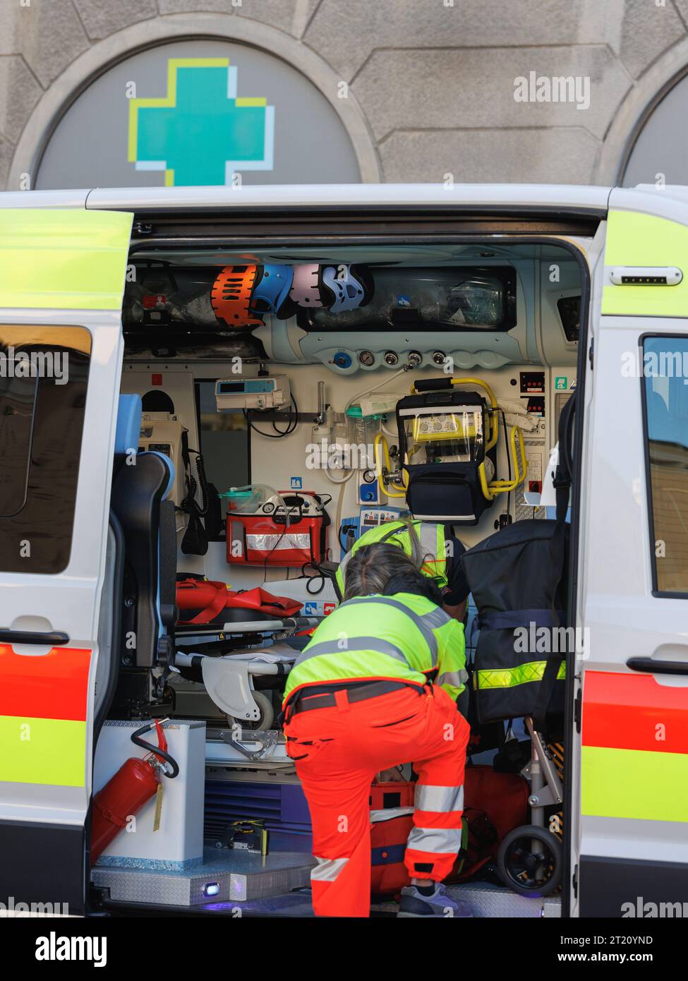 Emergency personnel on board hi-res stock photography and images - Alamy