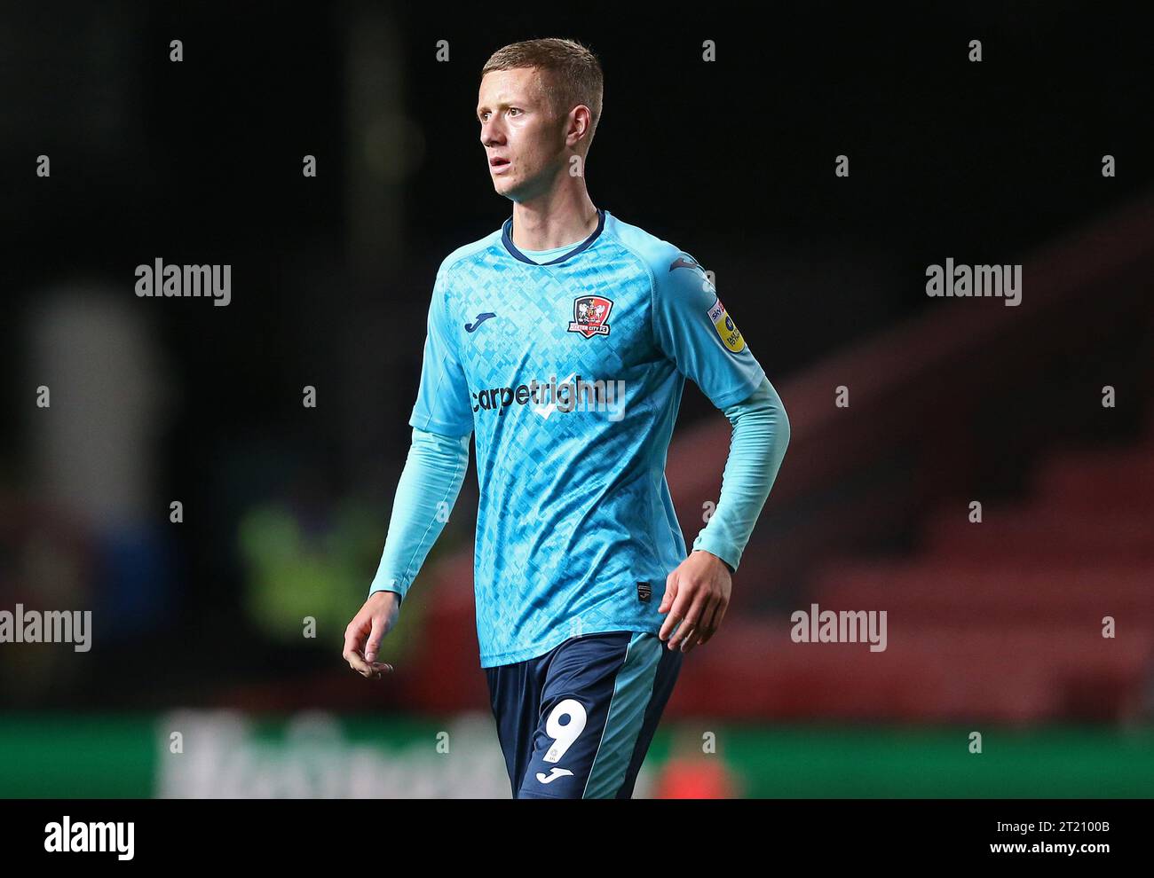 Jay Stansfield of Exeter City. - Charlton Athletic v Exeter City, Sky ...