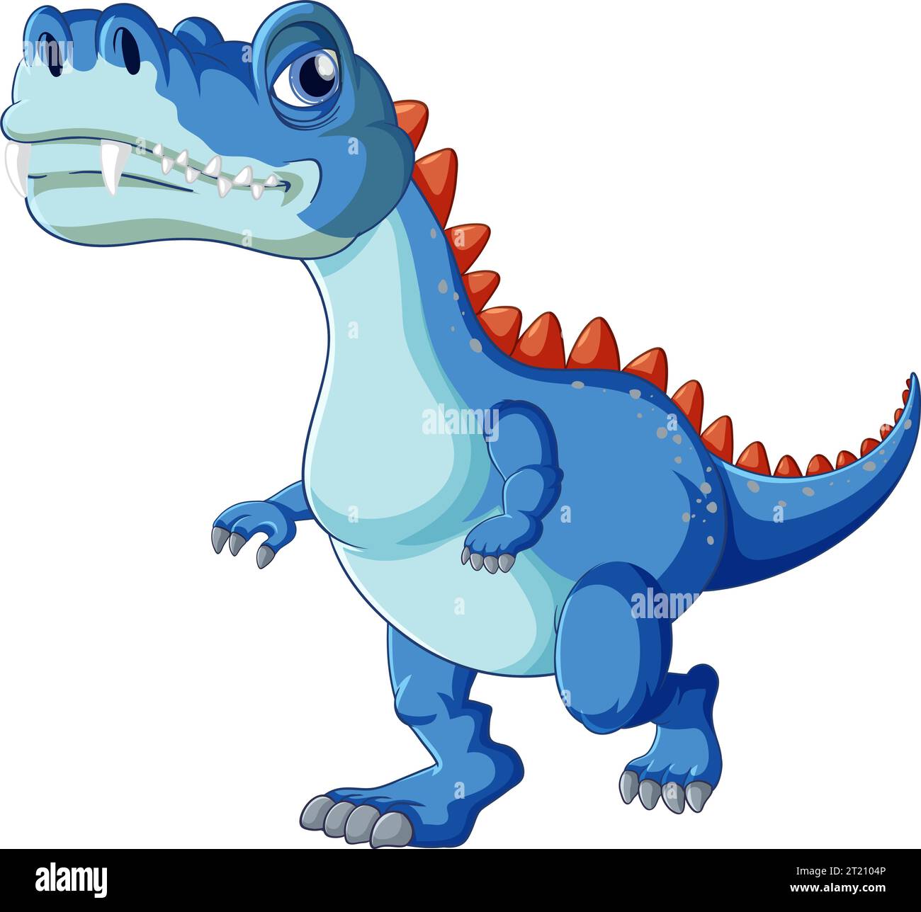 Fairy tail dinosaur cartoon character illustration Stock Vector Image ...