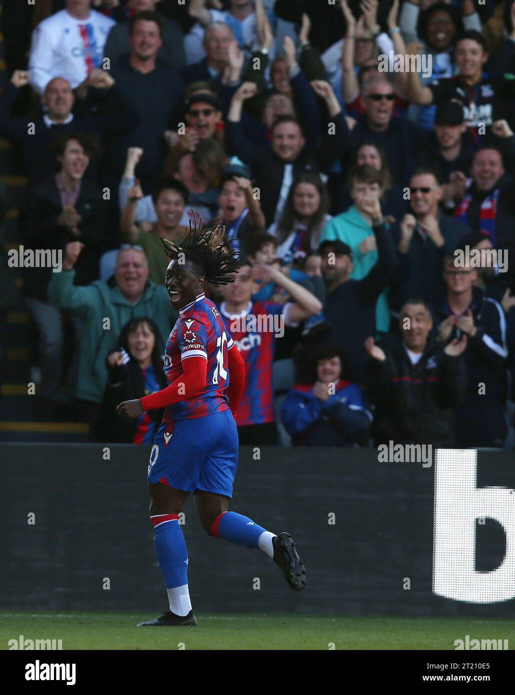 GOAL 2-1, Eberechi Eze of Crystal Palace goal celebration. - Crystal ...
