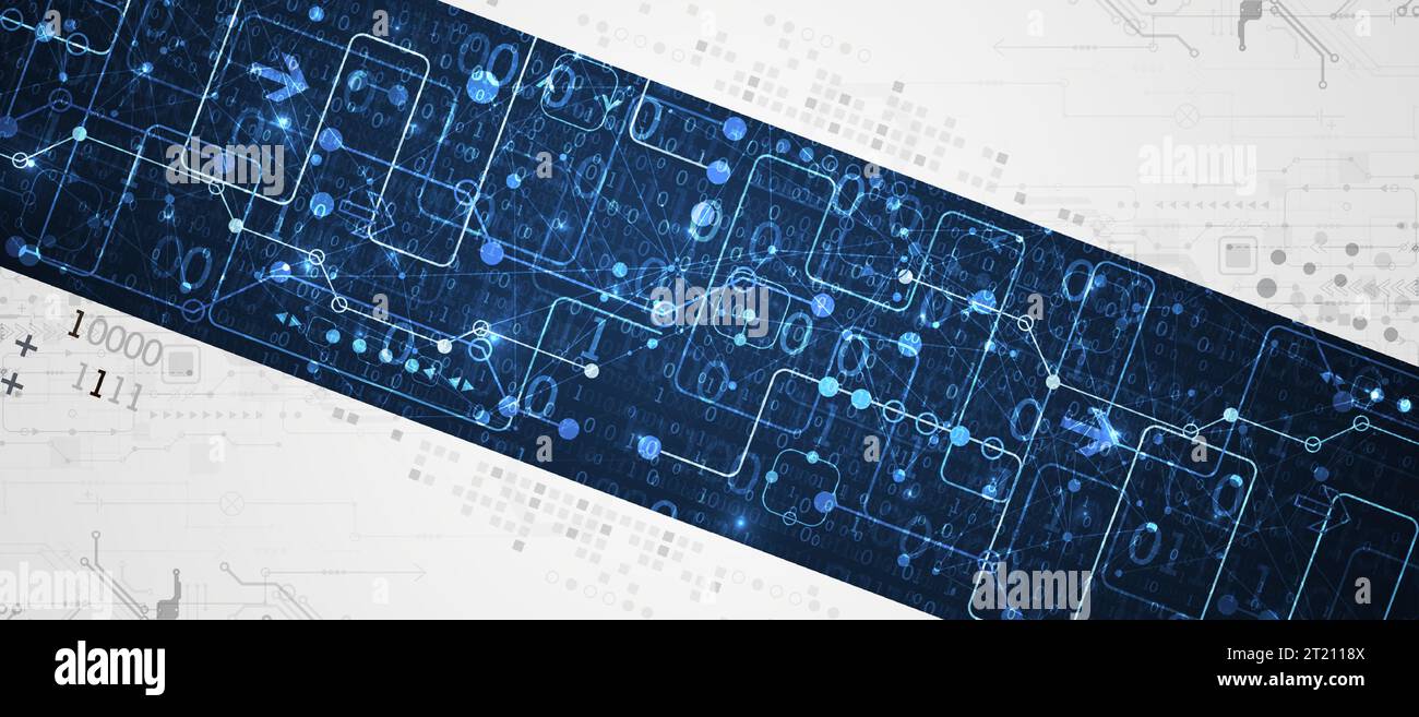 Abstract technology background. Communication concept, futuristic ...