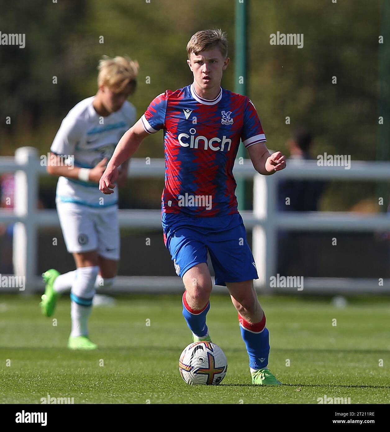 Zach Marsh of Crystal Palace U18. - Crystal Palace U18 v Chelsea U18 ...