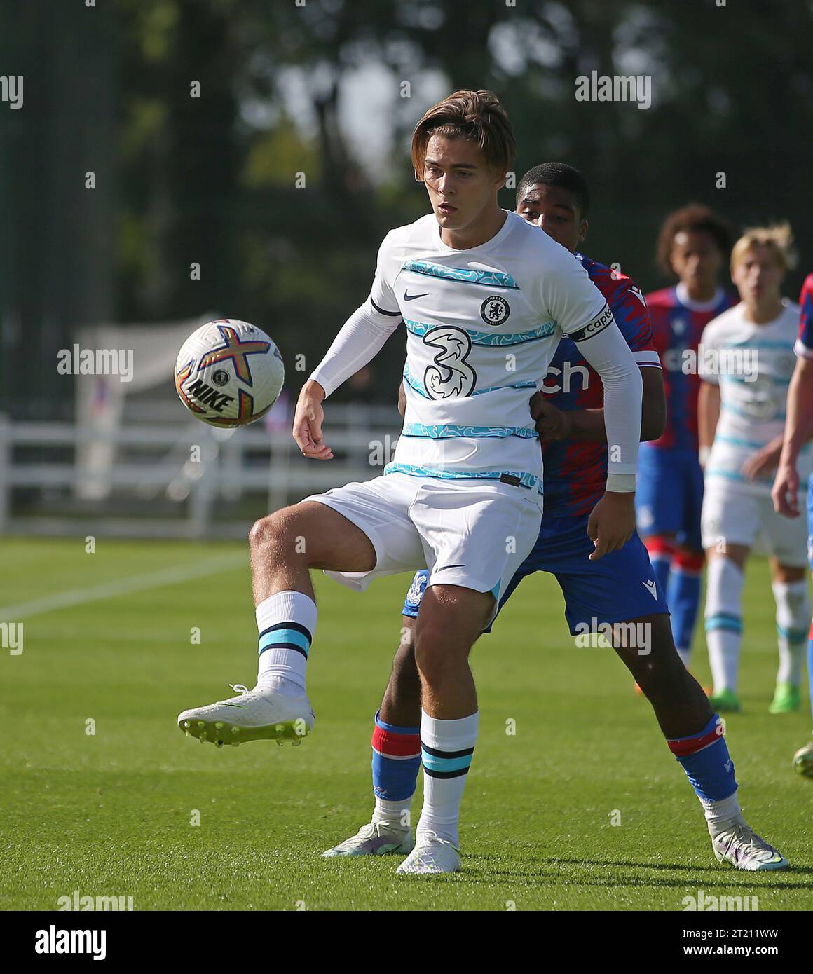 Leo Castledine of Chelsea U18. - Crystal Palace U18 v Chelsea U18, U18 Premier League South ...