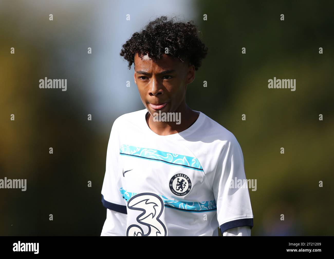 Kiano Dyer of Chelsea U18. - Crystal Palace U18 v Chelsea U18, U18 ...