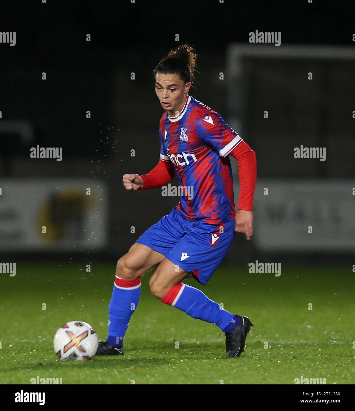 Noah Watson of Crystal Palace U21. - Crystal Palace U21 v Paris Saint ...