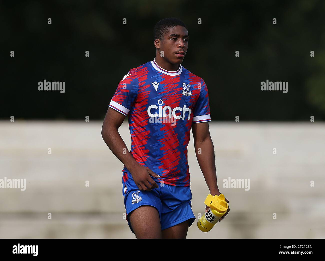 Caleb Kporha of Crystal Palace U18. - Crystal Palace U18 v Chelsea U18 ...