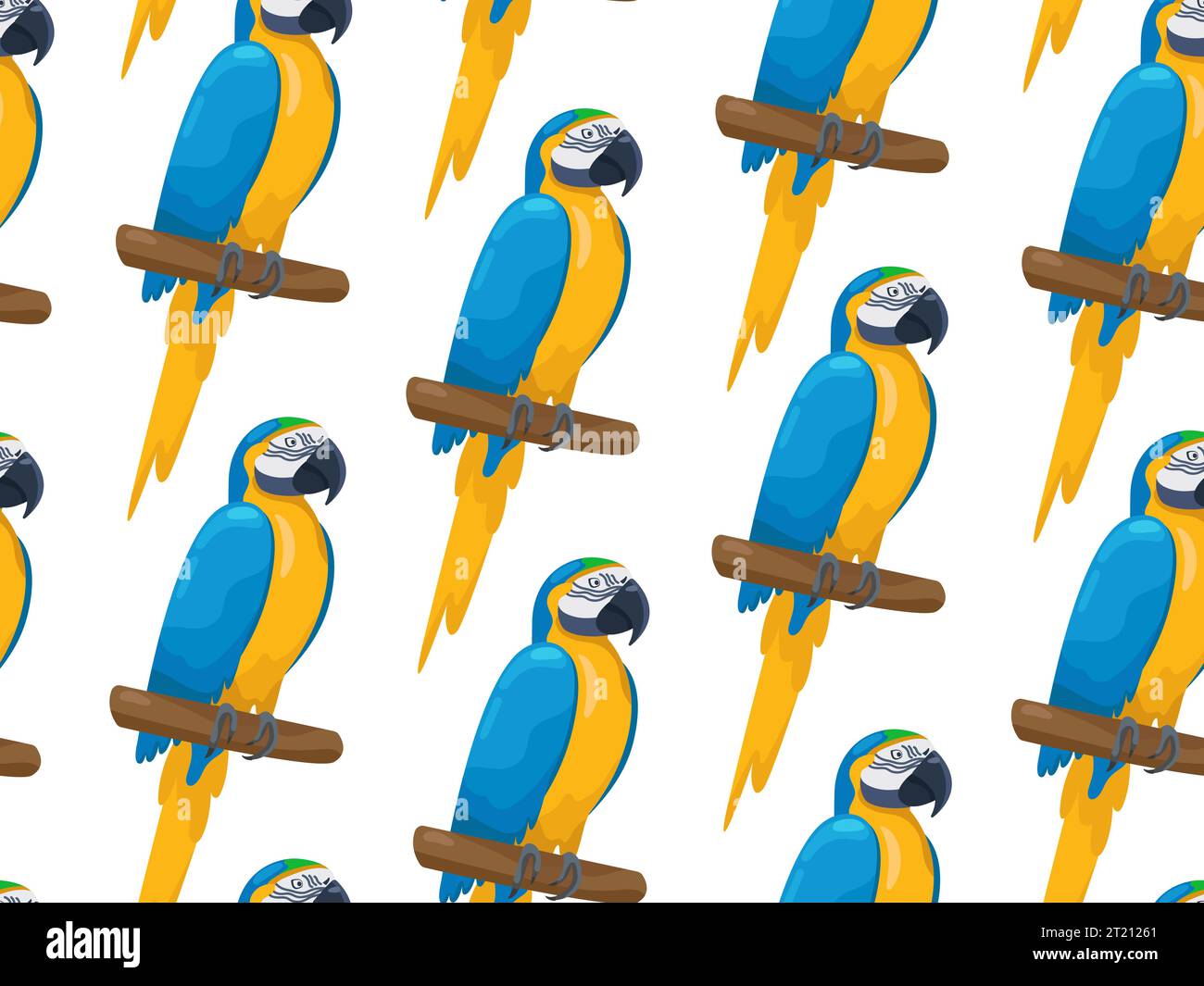 Bright ara parrot birds Stock Vector Images - Alamy