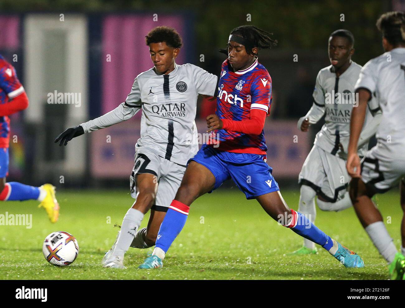 Kaden Rodney of Crystal Palace U21. - Crystal Palace U21 v Paris Saint Germain U21, Premier ...